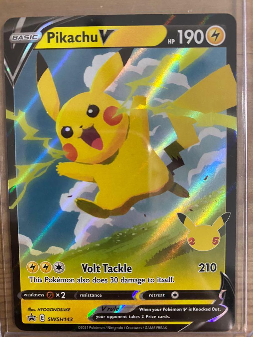 Pikachu Vmax promo & figurine, Hobbies & Toys, Toys & Games on Carousell
