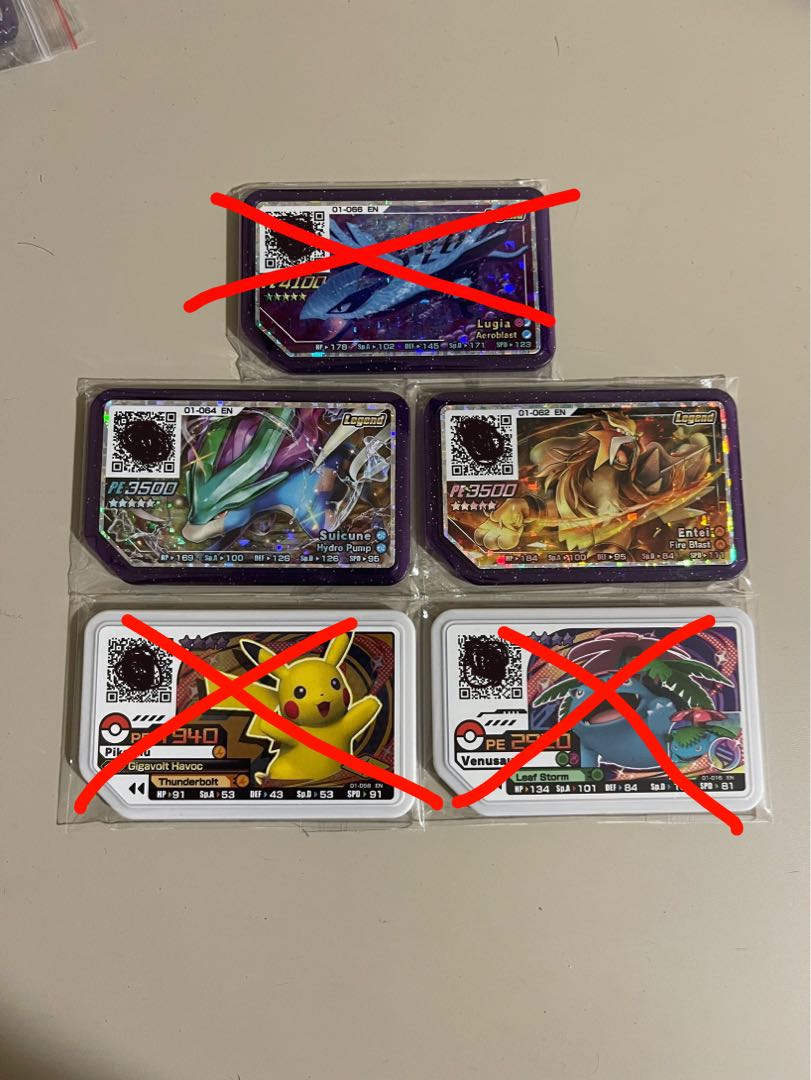 Pokemon Gaole 5 Star Chip Legend Singapore, Hobbies & Toys, Toys ...