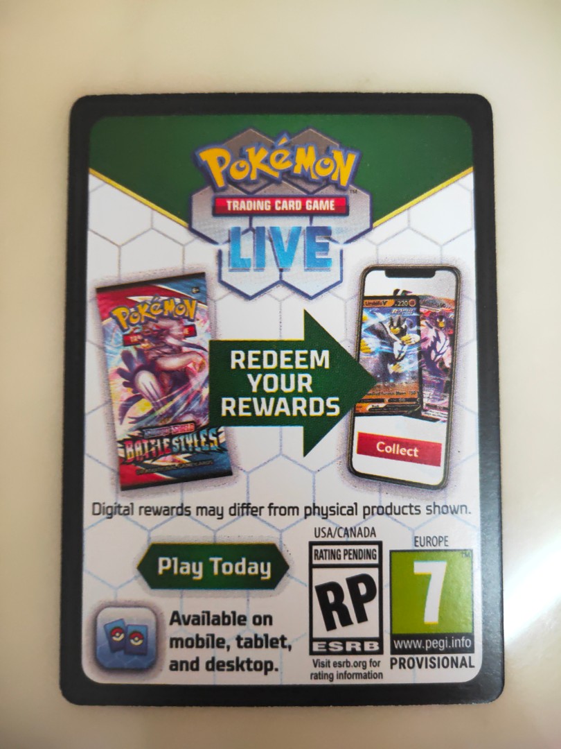 Pokemon tcgo codes, Video Gaming, Gaming Accessories, Game Gift Cards ...