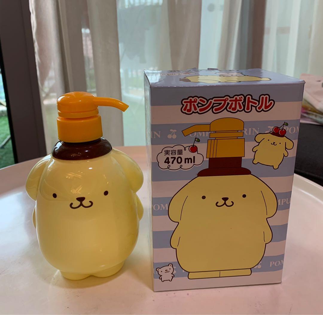 Pom Pom Purin Pump Bottle Dispenser, Furniture & Home Living ...