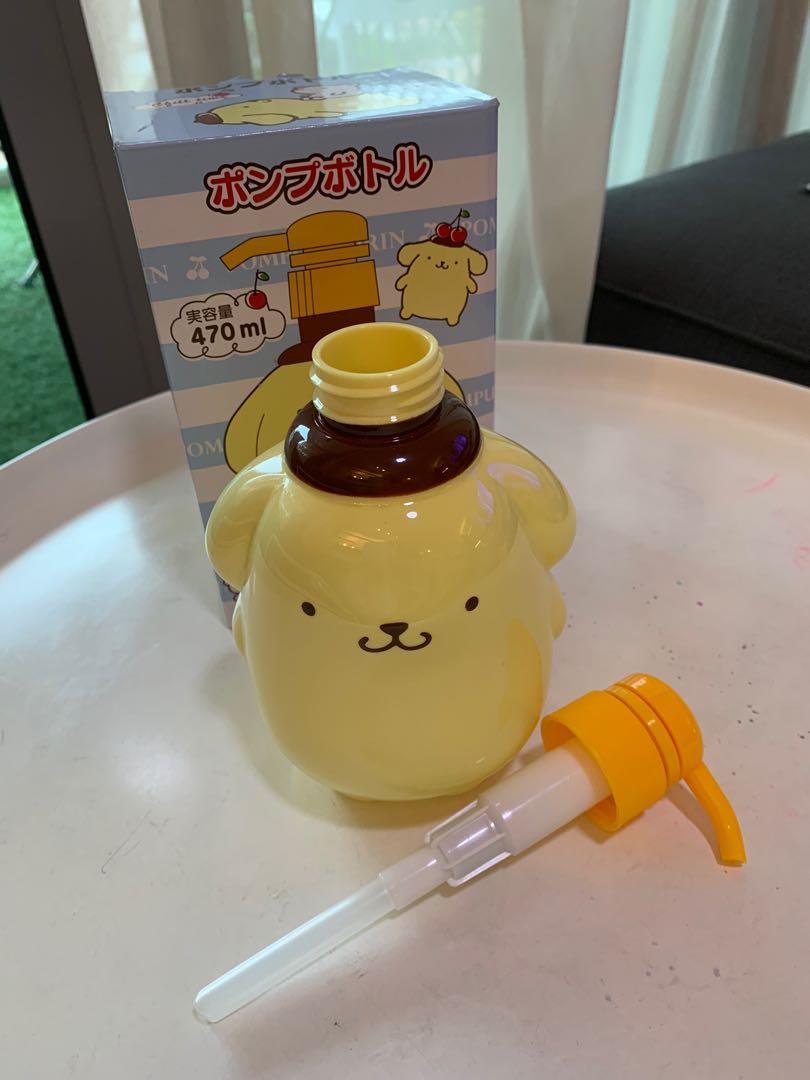 Pom Pom Purin Pump Bottle Dispenser, Furniture & Home Living ...