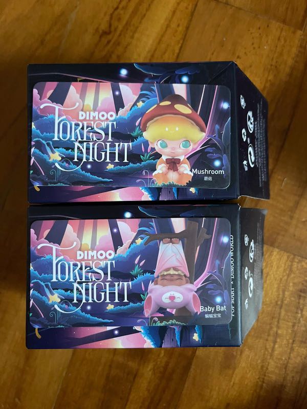 Popmart Dimoo Forest Night, Hobbies & Toys, Toys & Games on Carousell