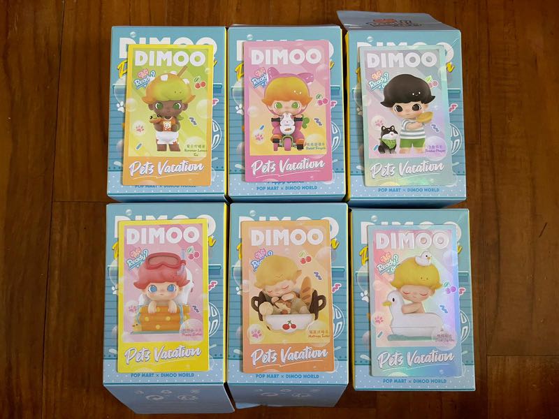 Popmart Dimoo Pets Vacation Series, Hobbies & Toys, Toys & Games on ...