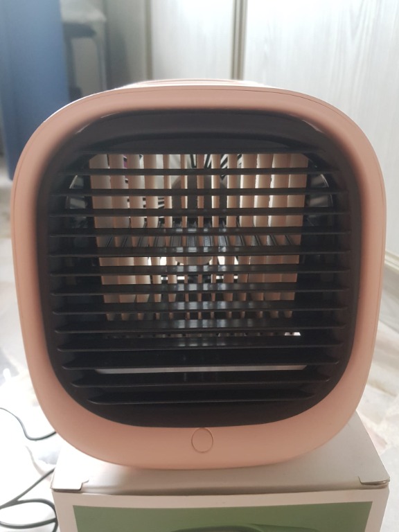 Portable Mini Air cooler (pink colour), TV & Home Appliances, Air ...