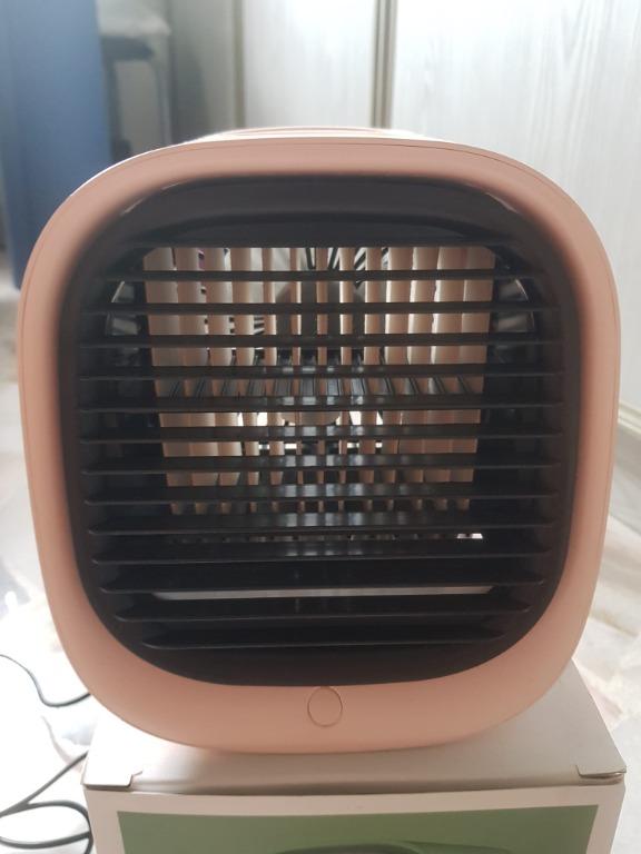 Portable Mini Air cooler (pink colour), TV & Home Appliances, Air ...