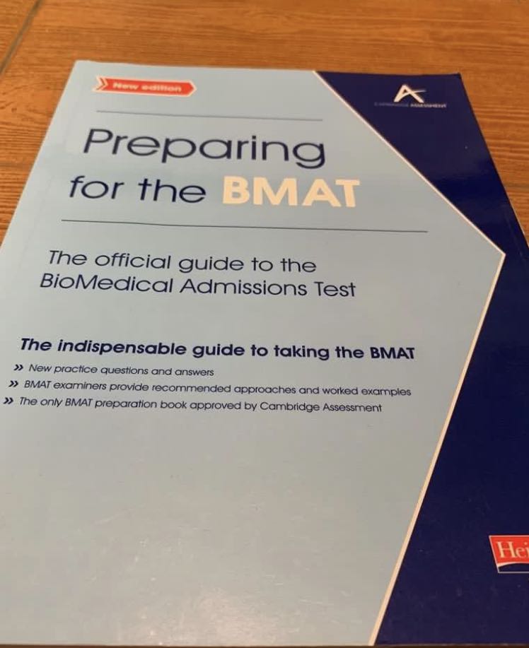 Preparing for the BMAT: The Official Guide to the BioMedical Admissions ...