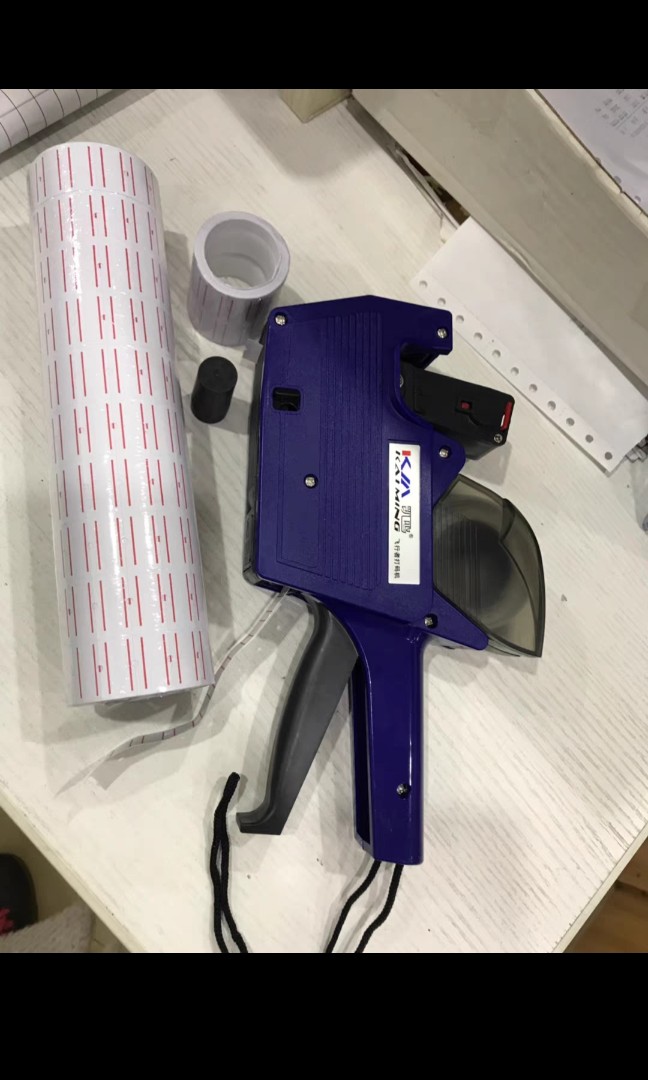 PRICE TAG MACHINE PRICE TAG GUN PRICE TAG LABELLER, Computers & Tech ...