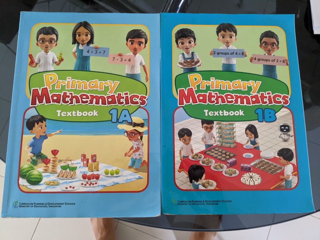 Primary 1 Maths Textbook 1A & 1B, Hobbies & Toys, Books & Magazines ...