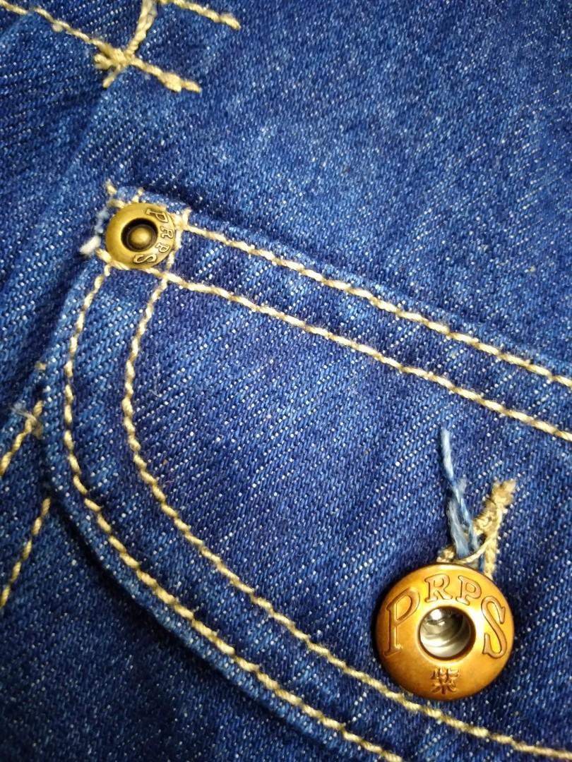 Prps denim jacket, Men's Fashion, Coats, Jackets and Outerwear on Carousell
