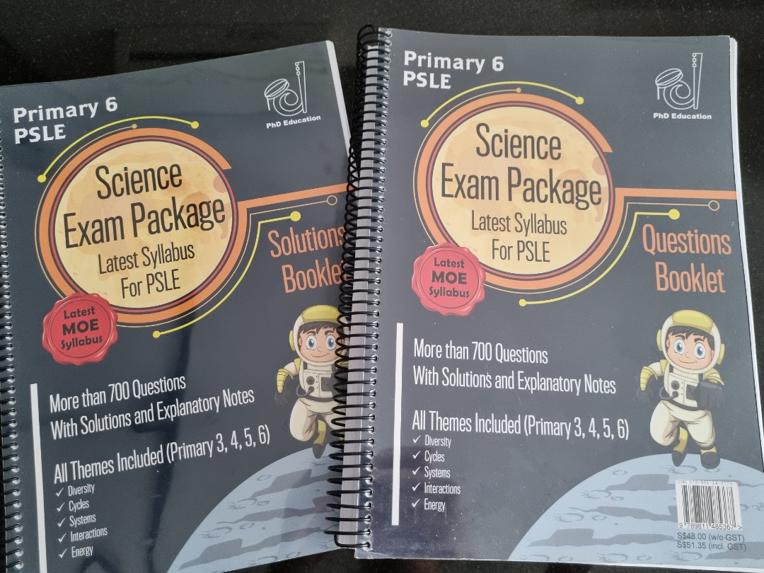 PSLE Science Exam Package, Hobbies & Toys, Books & Magazines ...