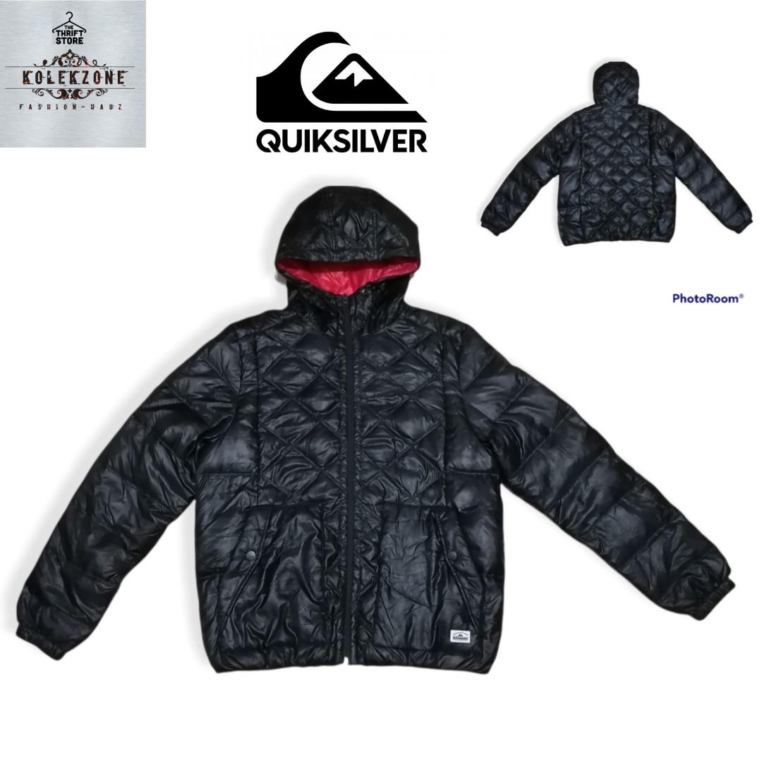 Quicksilver puffer jacket original, Men's Fashion, Coats, Jackets and ...