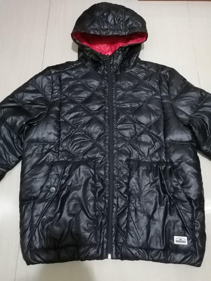 Quicksilver puffer jacket original, Men's Fashion, Coats, Jackets and ...