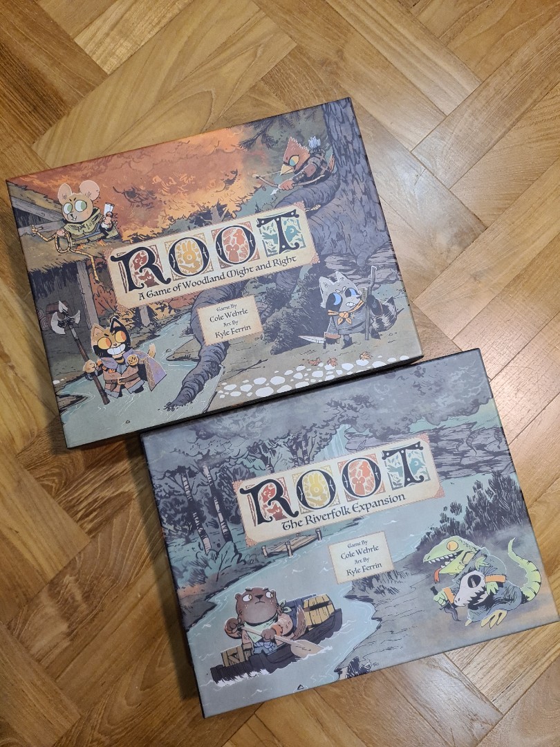 Root Board Game Original + Riverfolk Expansion, Hobbies & Toys, Toys ...
