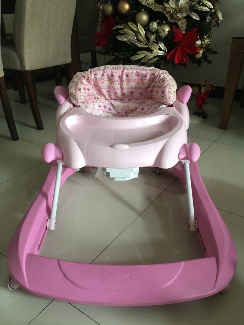 SAFETY FIRST WALKER PINK COLOR, Babies & Kids, Baby Nursery & Kids ...