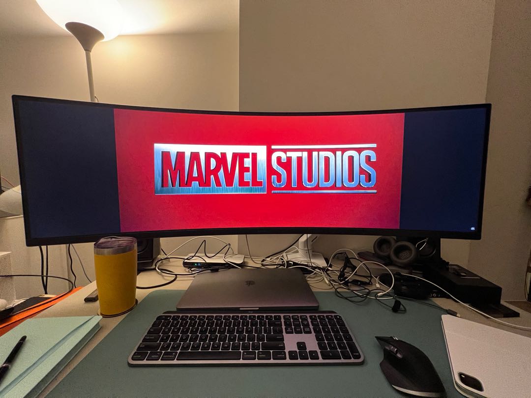 Samsung CRG9 49” ultra wide 5120x1440 120HZ monitor, Computers & Tech ...