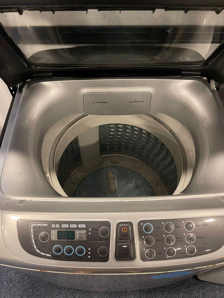Samsung WA90F5S5 - 9.0kg Top Load Washing Machine, TV & Home Appliances ...