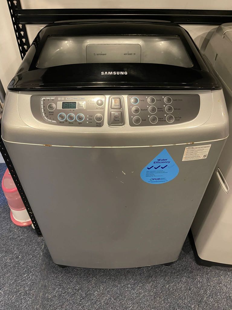 Samsung WA90F5S5 - 9.0kg Top Load Washing Machine, TV & Home Appliances ...