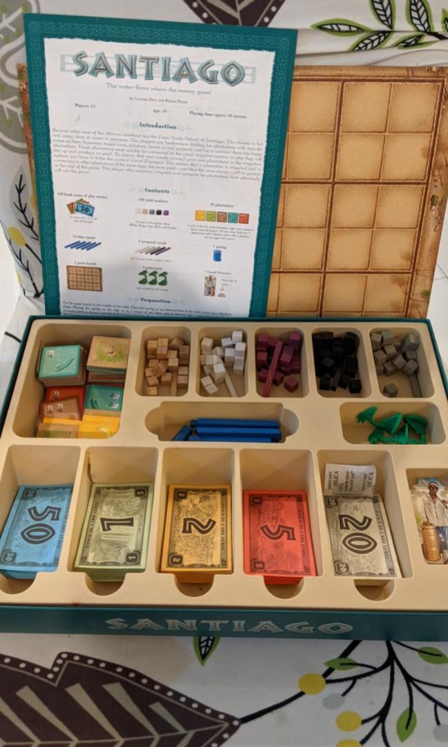 Santiago Board game Boardgame, Hobbies & Toys, Toys & Games on Carousell