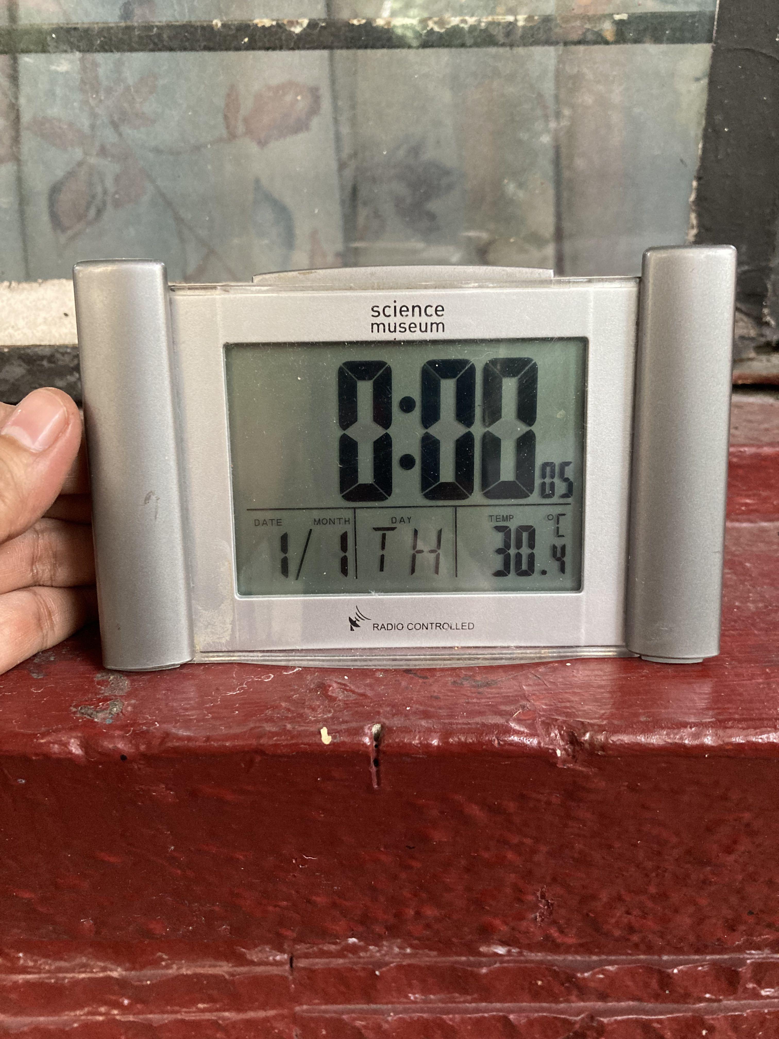 Science Museum Desk Clock, Furniture & Home Living, Home Decor, Clocks ...