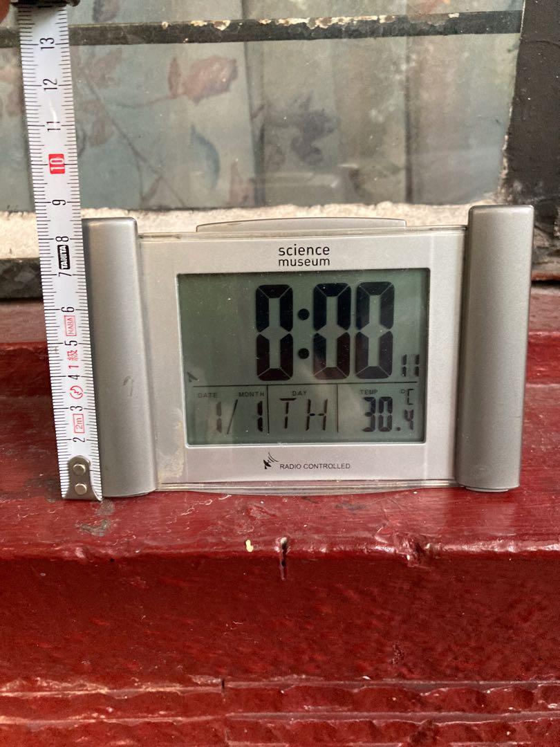 Science Museum Desk Clock, Furniture & Home Living, Home Decor, Clocks ...