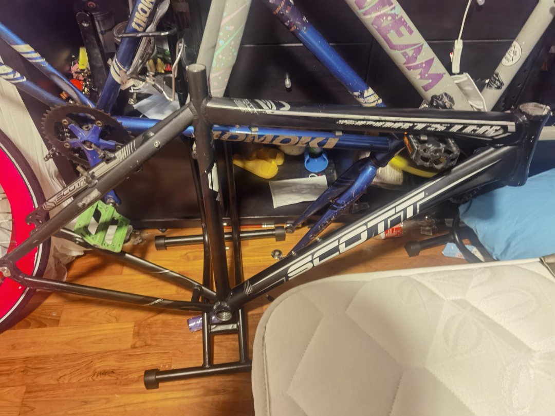 Scott frame wts/wtt with fixe frameset, Sports Equipment, Bicycles ...