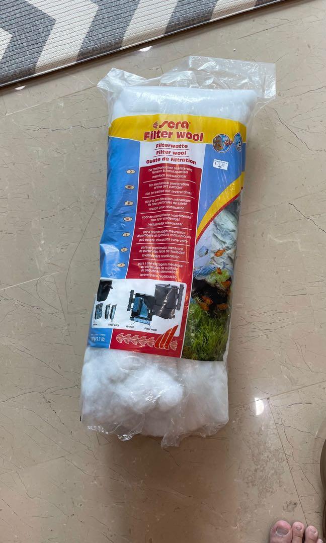 Sera filter wool 500g, Pet Supplies, Homes & Other Pet Accessories on ...