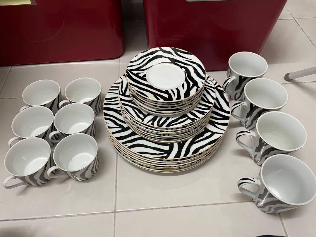 Set pinggan & cawan, Furniture & Home Living, Kitchenware & Tableware ...