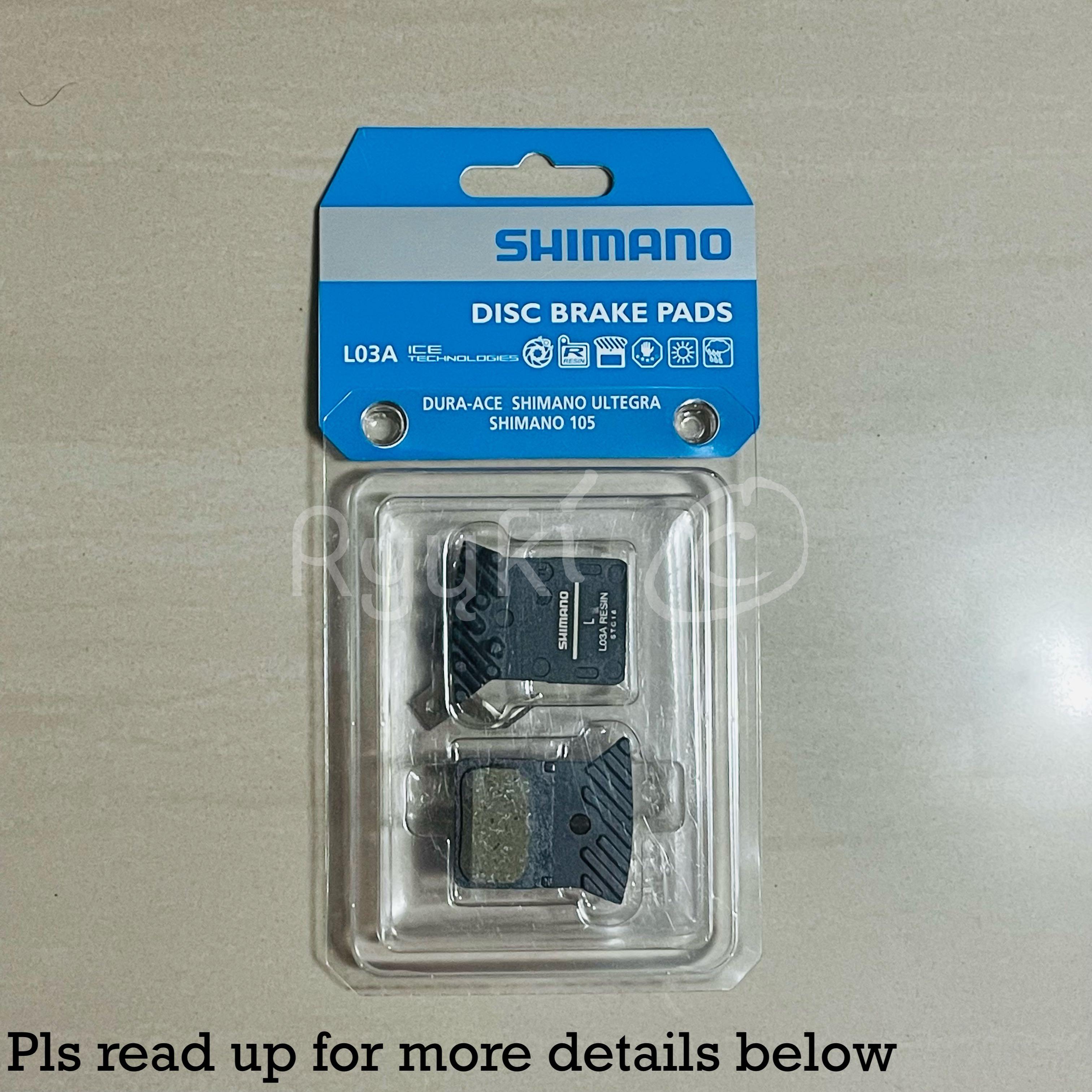 Shimano L03A Resin Brake Pads from $36, Sports Equipment, Bicycles ...