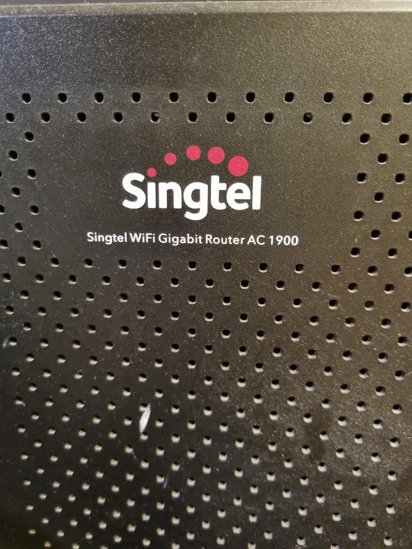 Singtel broadband modem and router, Computers & Tech, Parts ...