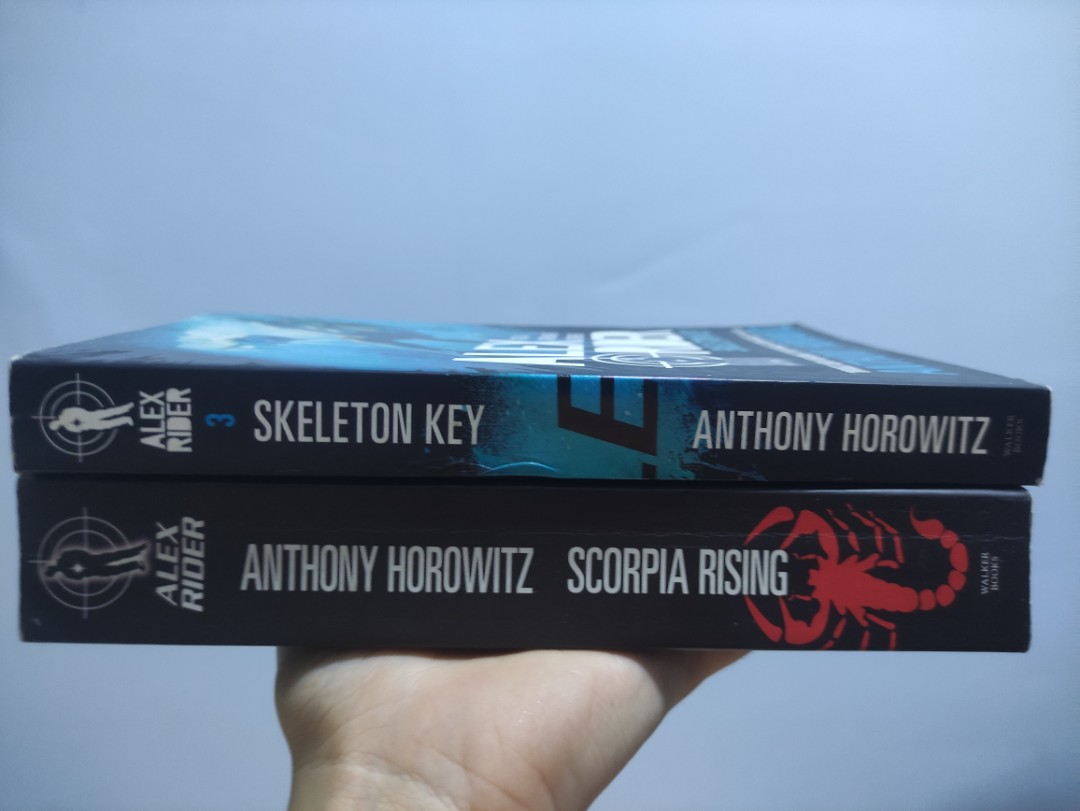 Skeleton key and Scorpia Rising by Anthony Horowitz, Hobbies & Toys ...