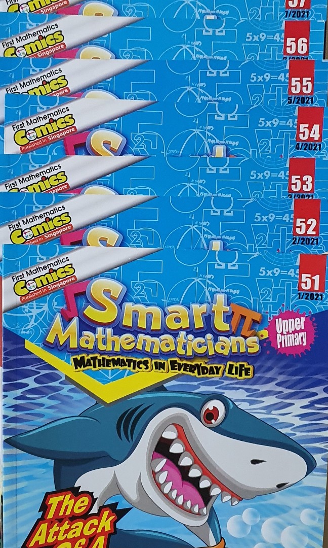 Smart Mathematicians 2021, upper primary full set., Hobbies & Toys ...