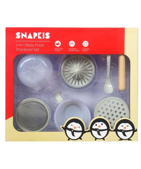 SNAPKIS 7-in-1 Food Preparation Kit, Babies & Kids, Nursing & Feeding ...