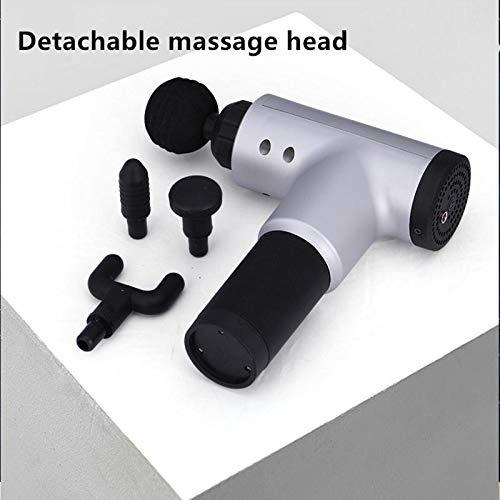 Sobo Fascial Gun Massage And Recovery Device Fh 320 Black And Silver