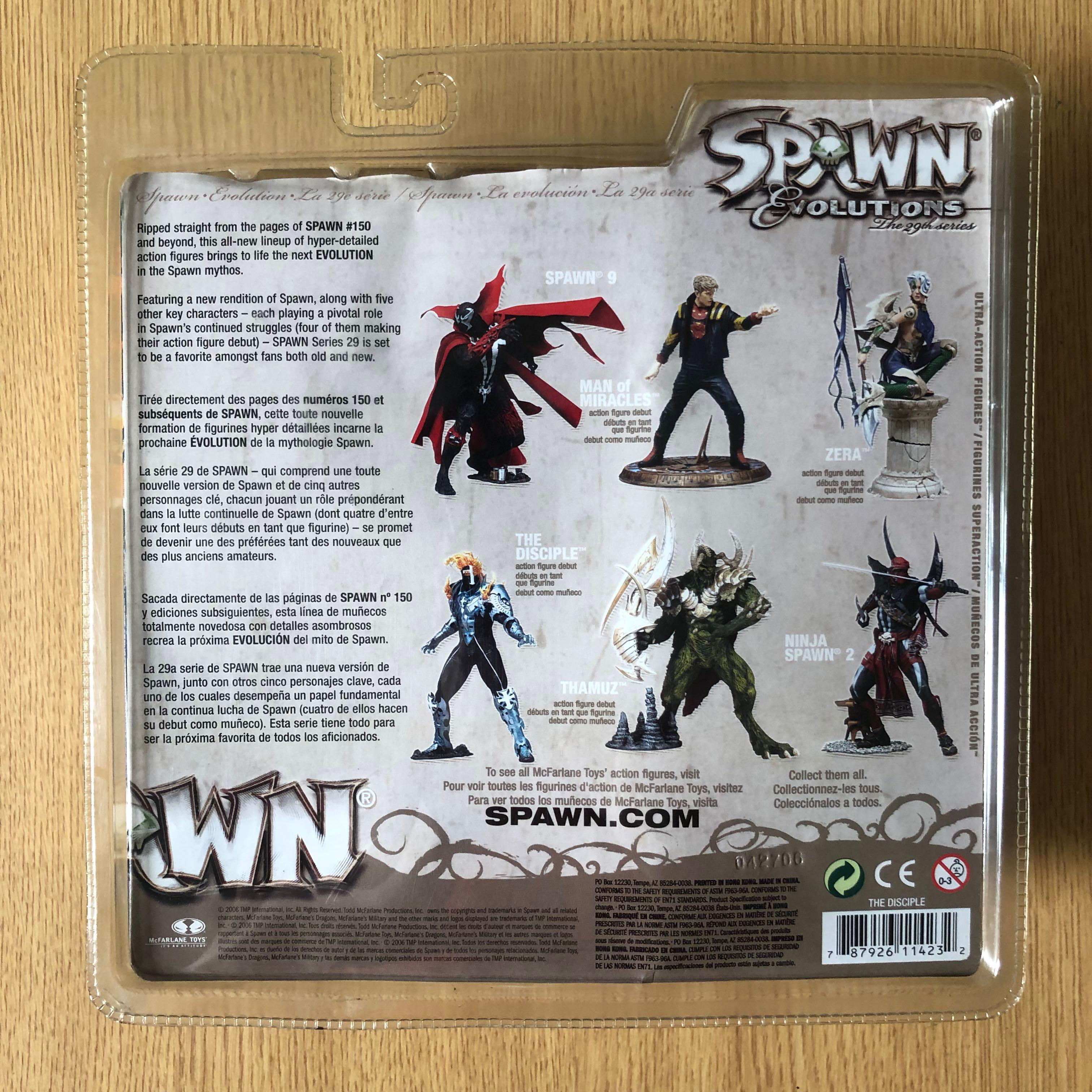 Spawn Evolutions The Disciple Figure Mint Bnip, Hobbies & Toys, Toys ...