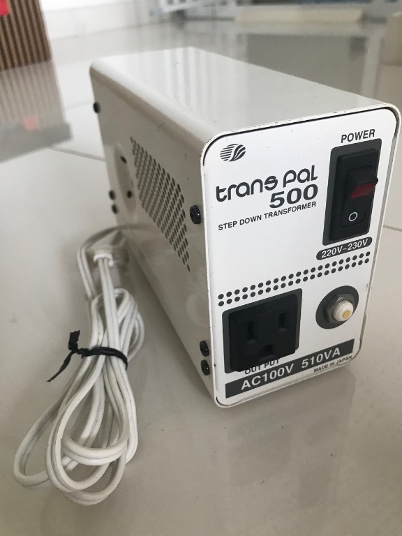 Step Down Transformer - Swallow Electric Trans Pal-500, TV & Home ...