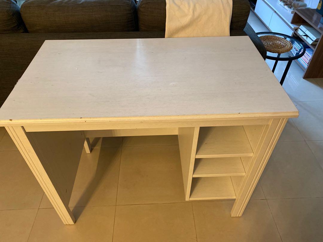 Study table Ikea, Furniture & Home Living, Furniture, Tables & Sets on ...