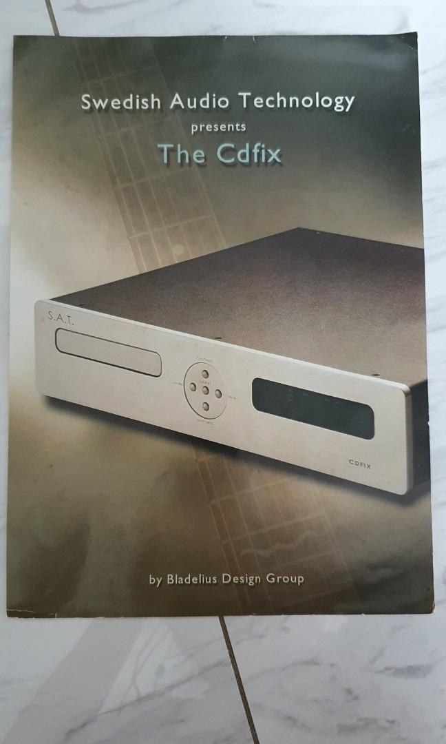 Swedish Audio Tech CD player (Cdfix), Audio, Soundbars, Speakers ...