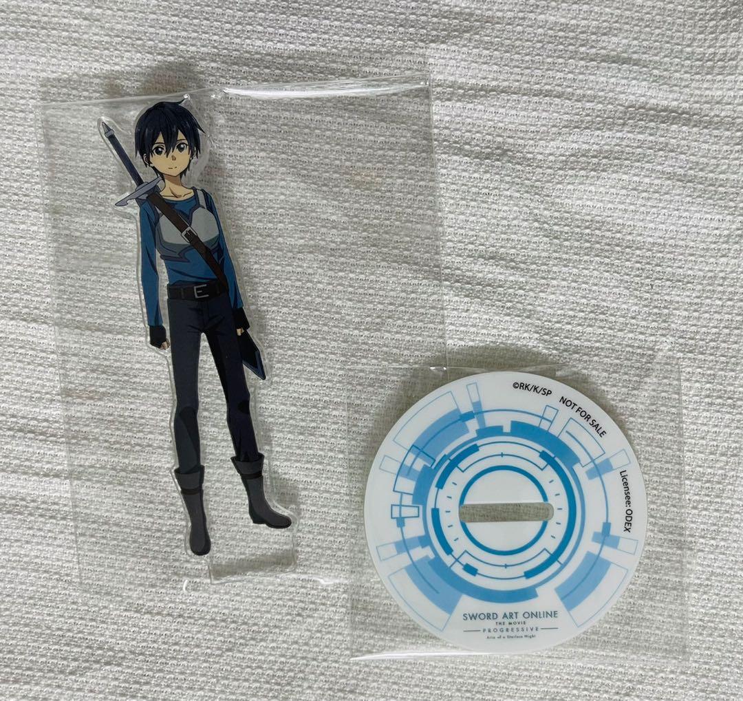 Sword art online kirito mini acrylic stand, Hobbies & Toys, Memorabilia ...