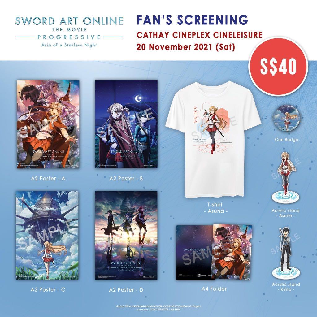 SAO Progressive Fan Screen Merchandise (Sword Art Online), Hobbies ...