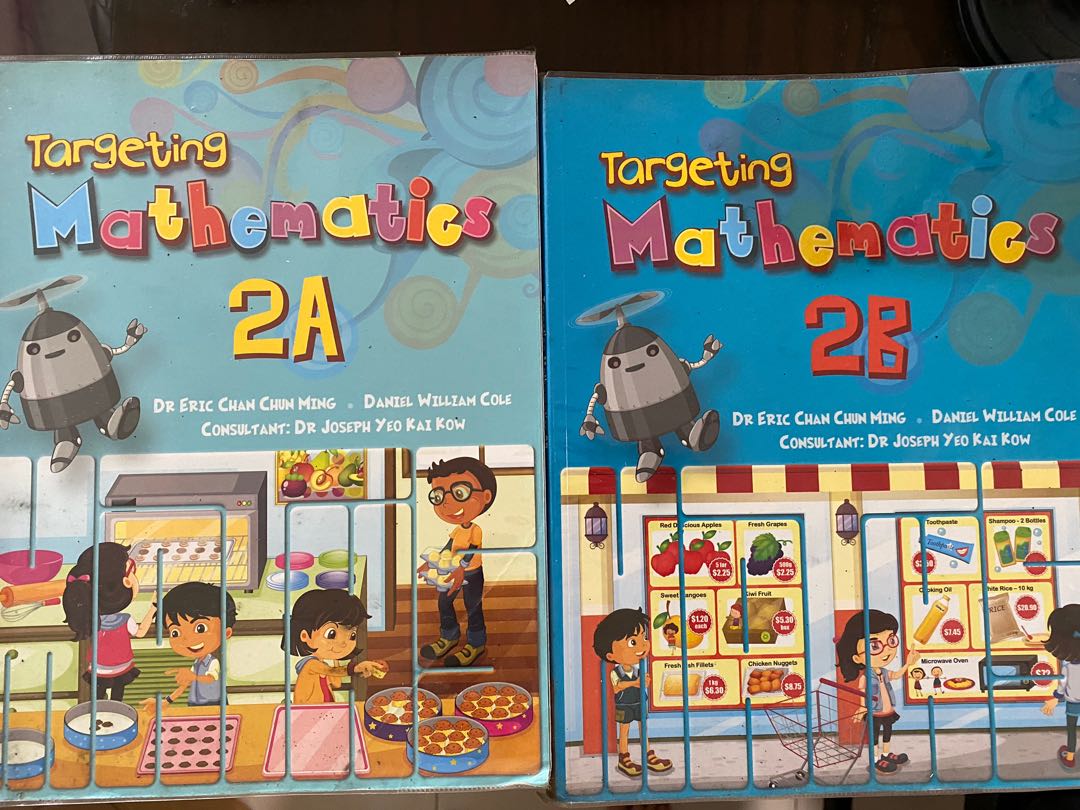 Targeting Mathematics 2A/B and 3A/B Textbooks, Hobbies & Toys, Books ...