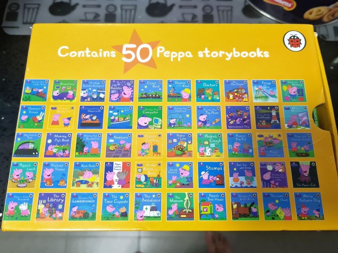 The incredible peppa pig collection(50 books), Hobbies & Toys, Books ...