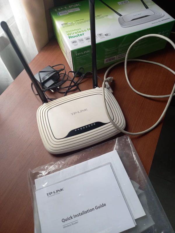 TP Link router untuk kabel LAN, Elektronik, Lainnya di Carousell