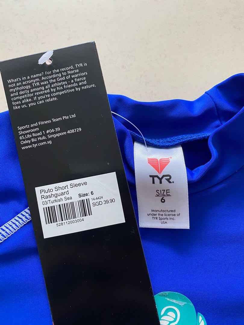 TYR Rashguard Swim Wear (Boys), Babies & Kids, Babies & Kids Fashion on ...