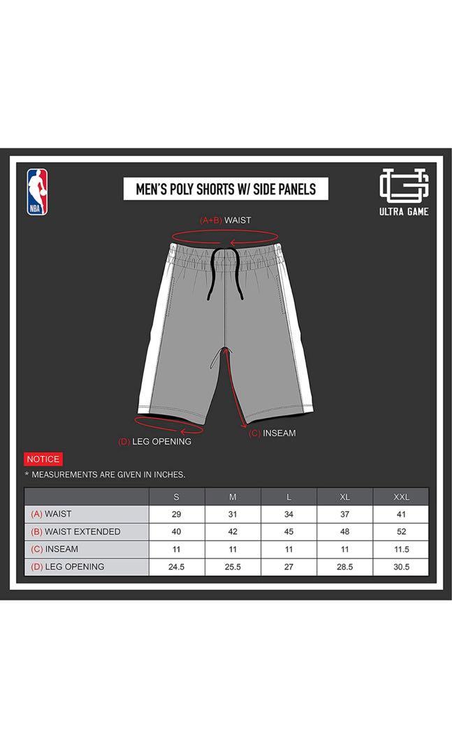 Ultra Game NBA Men's Active Soft Workout Basketball Training Shorts ...