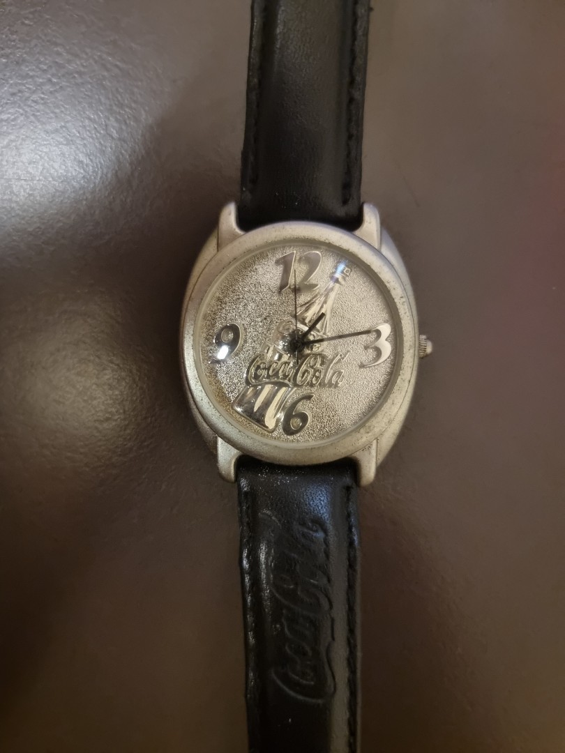Vintage Coca Cola Watch, Men's Fashion, Watches & Accessories, Watches ...