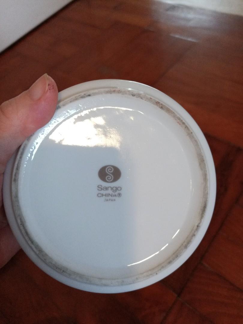 Vintage made in Japan Sango China chinoiserie design saucer or sauce ...