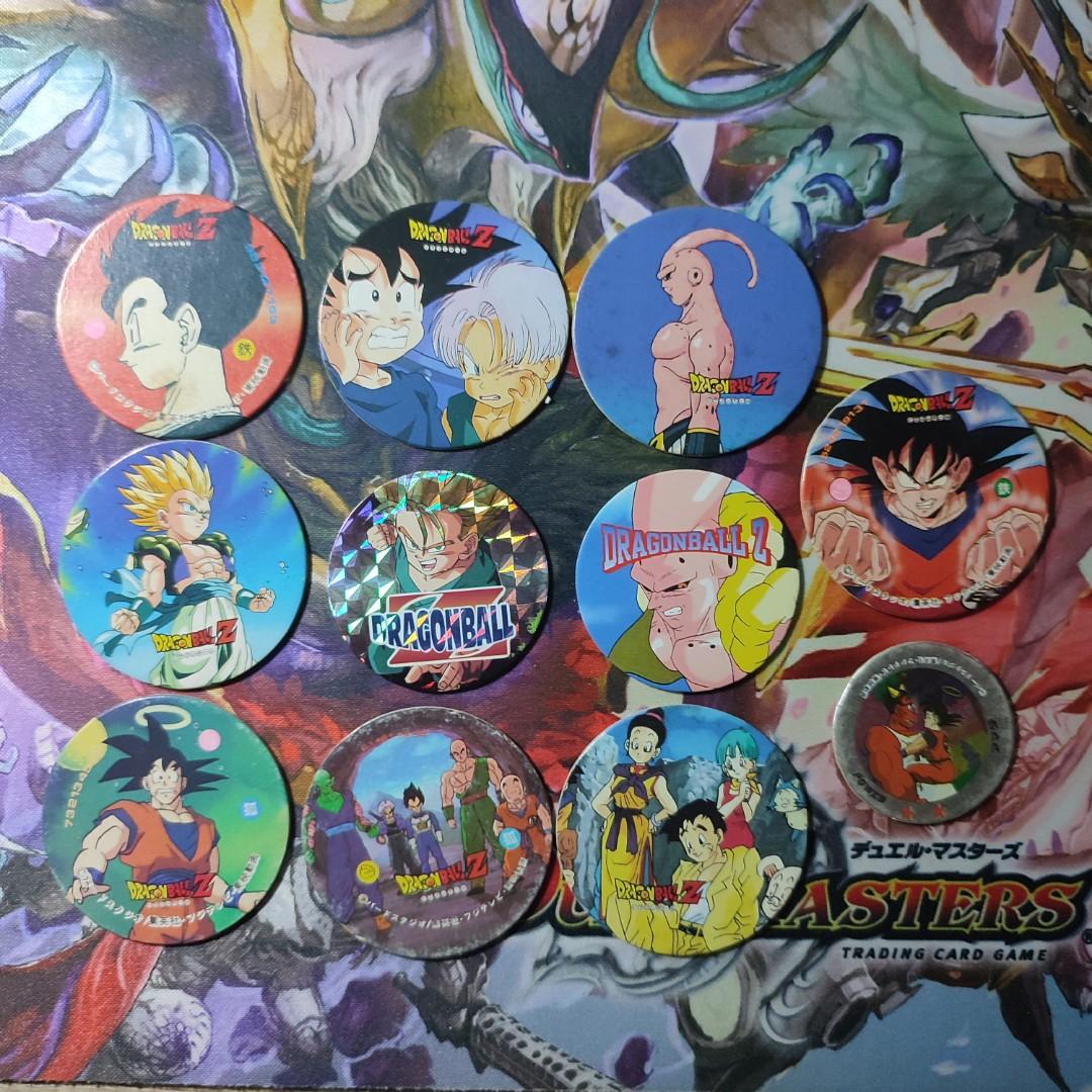 Vintage Japan Dragon Ball Z Coaster Chips Collection (Different Sizes ...