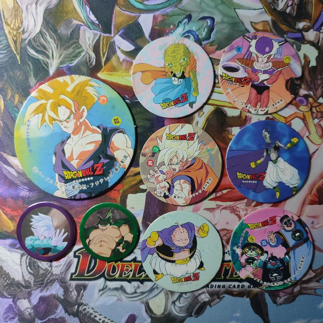 Vintage Japan Dragon Ball Z Coaster Chips Collection (Different Sizes ...