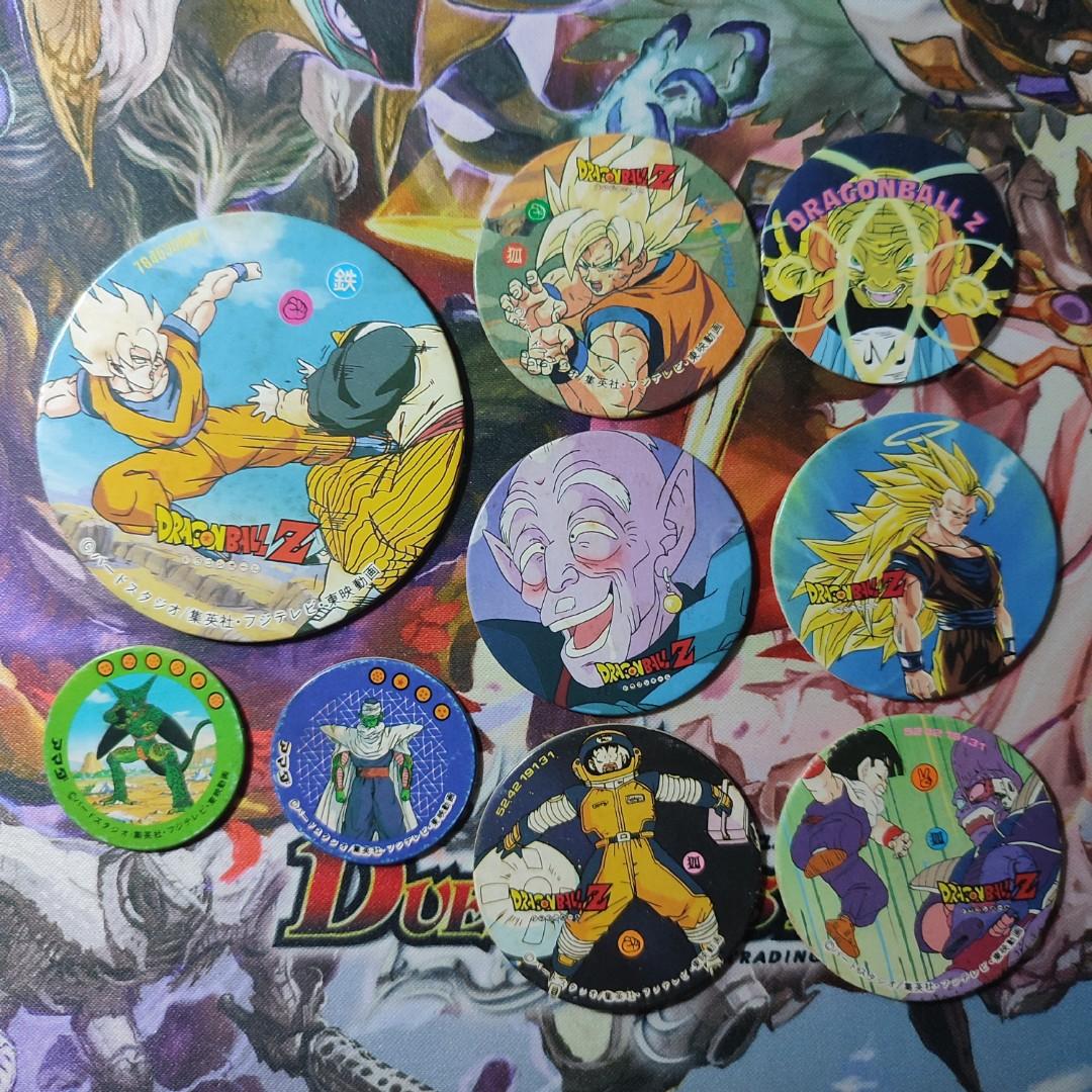 Vintage Japan Dragon Ball Z Coaster Chips Collection (Different Sizes ...