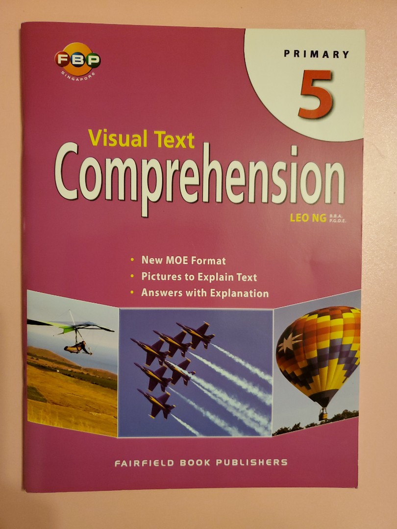 Visual Text Comprehension Primary 5, 興趣及遊戲, 書本 & 文具, 書本及雜誌 - 補充練習 ...